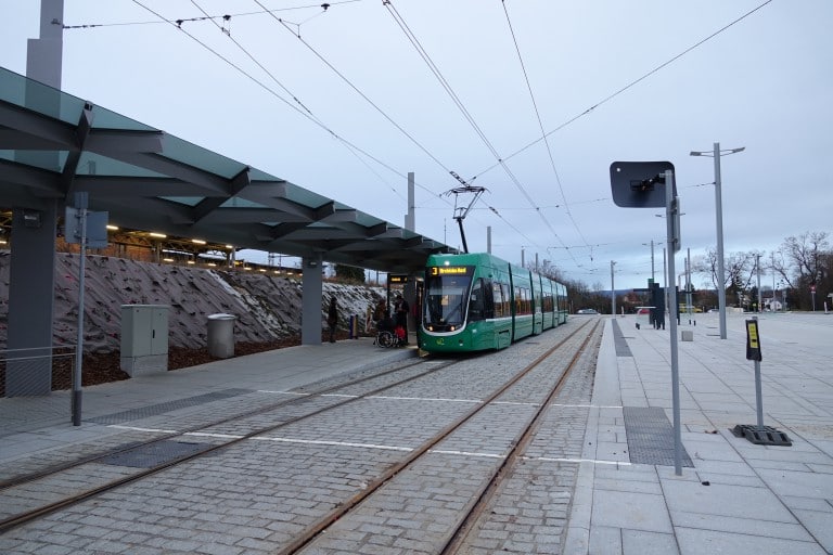 Tram 3 – BVB – Basel en janvier 2018