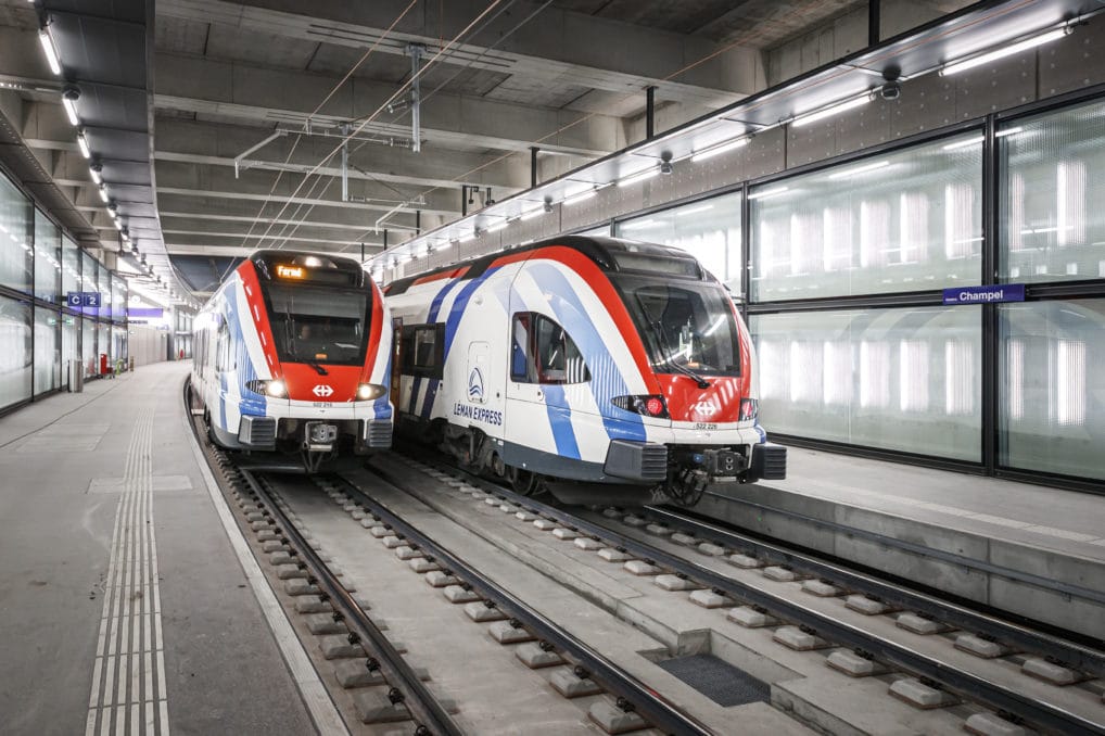 Les CFF mettent au concours l’achat de 25 nouveaux trains pour le Léman ...