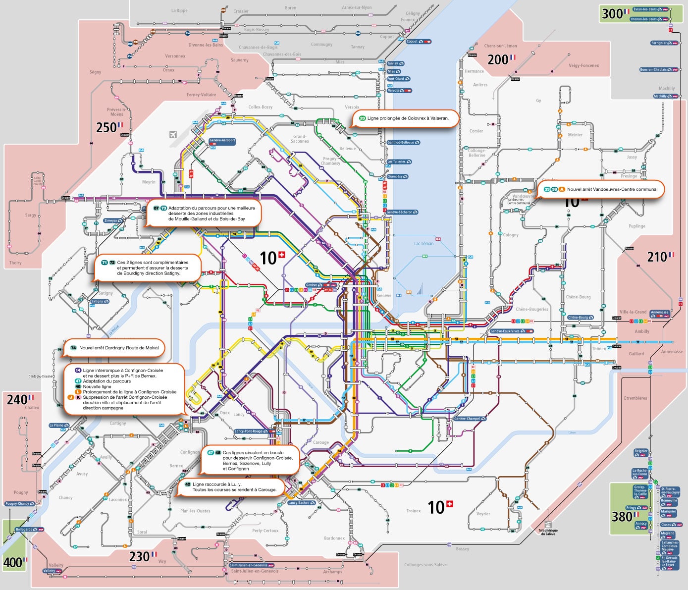 Nouveautés du 13 décembre sur le réseau tpg – bustramgeneve