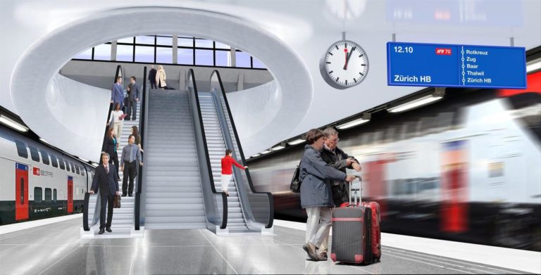 Une nouvelle gare de transit, le projet du siècle pour Lucerne