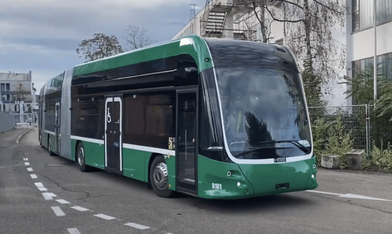 Le premier bus du futur est en service